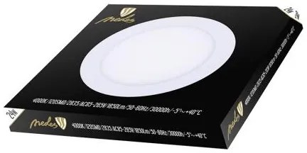 NEDES led podhledové zápustné svítidlo LPL125, 24W, 4000K