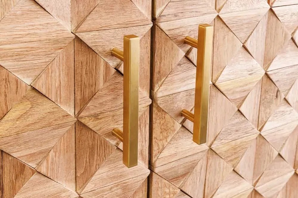 Designová barová skříňka Winebar 122 cm borovice