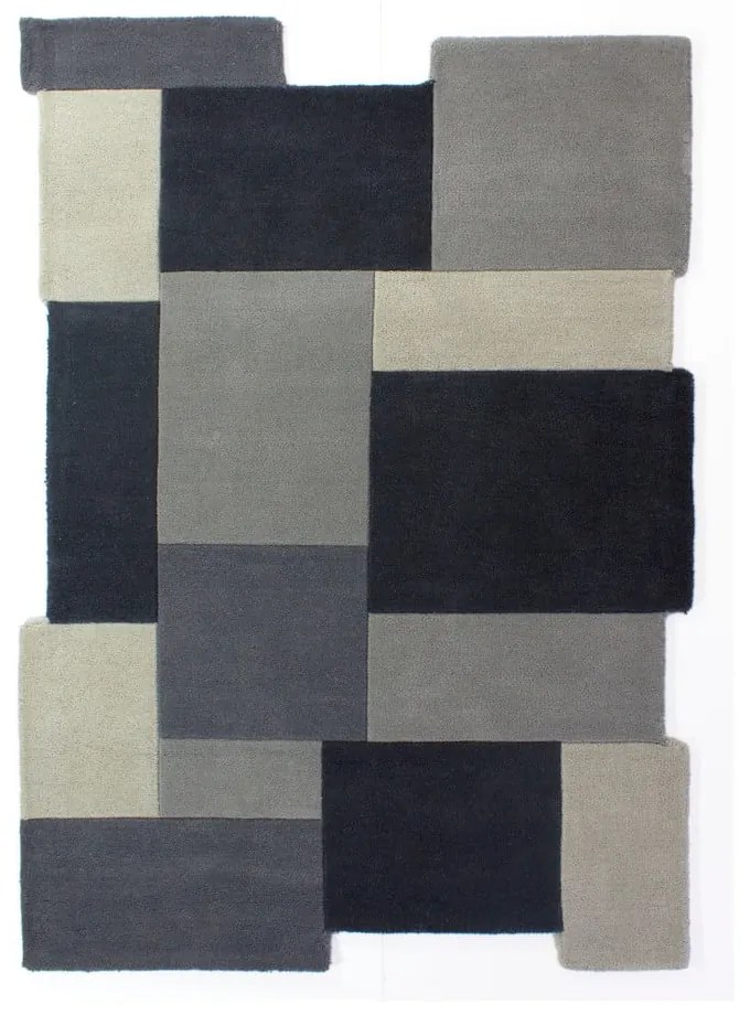Vlněný koberec Flair Rugs Illusion Collage Odette, 120 x 180 cm