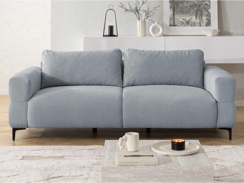 Šedomodrá pohovka 217 cm Helio – Ropez