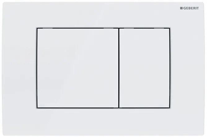 BPS-koupelny Podomítkový modul Geberit DuoFix s WC mísou MU-WH-TR-03 + ovládací tlačítko Delta 30 bílá