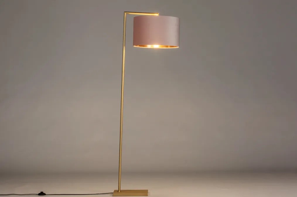 Stojací designová lampa Pallas Pink Messe
