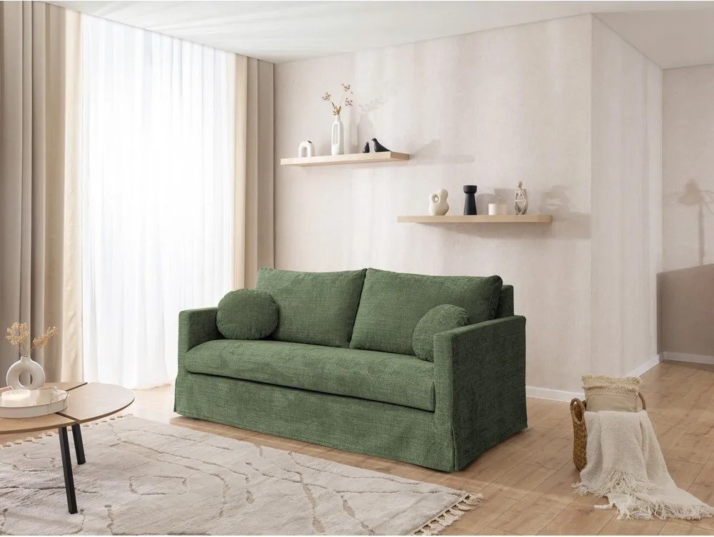 Zelená pohovka 195 cm Paphos – Ropez