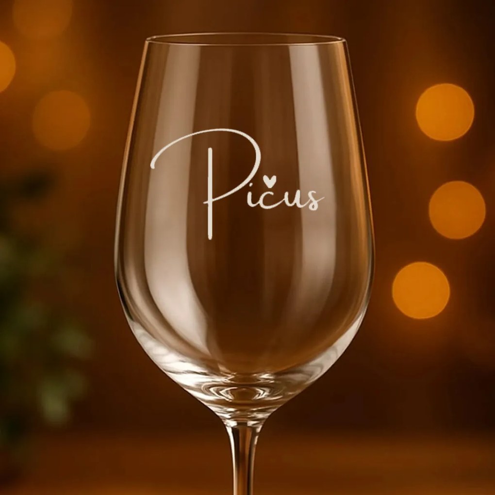 Ahome CZ Čirá sklenice na víno 450ml - Pičus