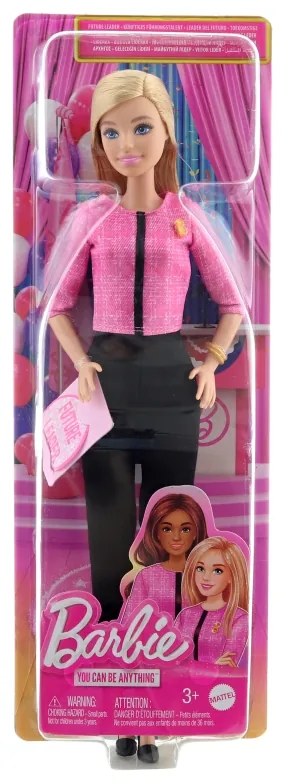 Barbie Lídryně budoucnosti - hnědovláska v kalhotovém kostýmku H
