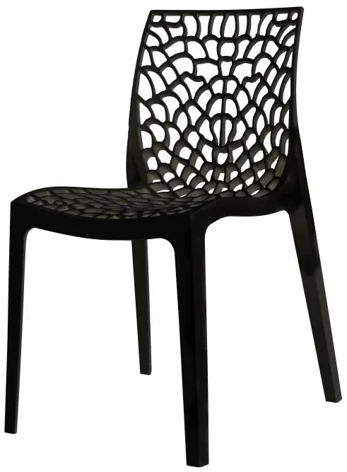 Set dvou židlí BAFO černé (2ks)