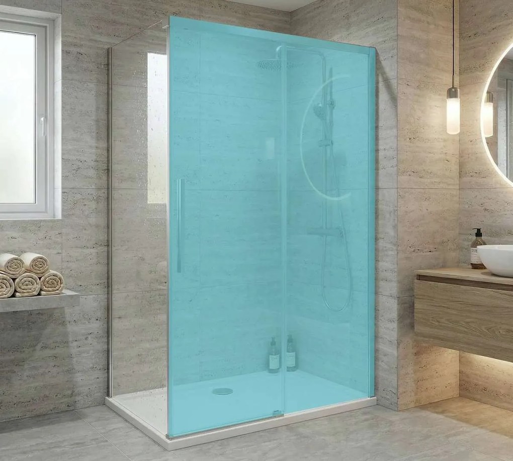 Gelco Lux - Boční stěna 100x200 cm, čiré sklo/chrom GU5610CH