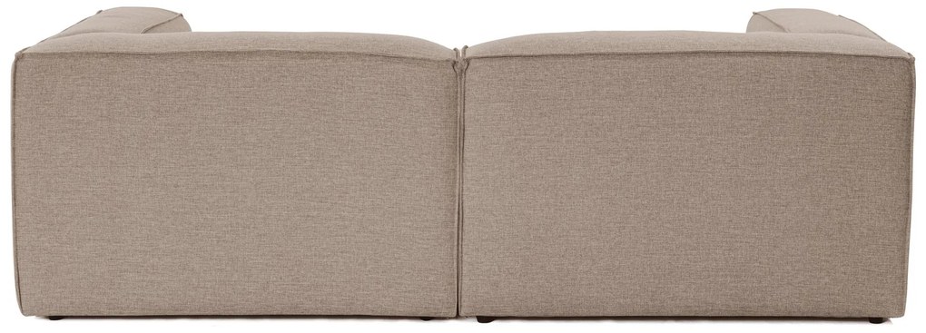 Hanah Home Dvoumístná pohovka FORA hnědá 248 cm