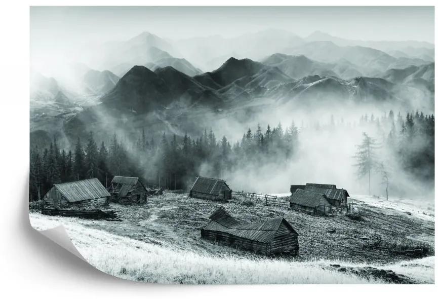Fototapeta Hory Černobílé  Samolepící tapety 270x180