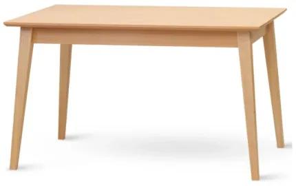 Stima Dřevěný jídelní stůl Y25 lamino buk 160x80 cm Moření Stima Bílá