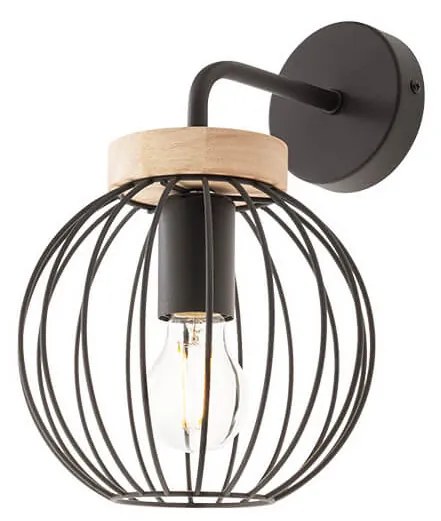Světla a lustry REDO GROUP Drátěná nástěnná lampa Redo Trellis 01-3134