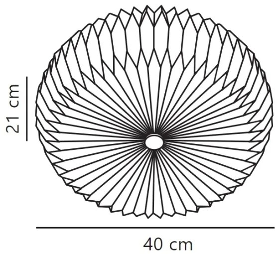 Nordlux - Nástěnné svítidlo BELLOY 2xE27/25W/230V pr. 40 cm