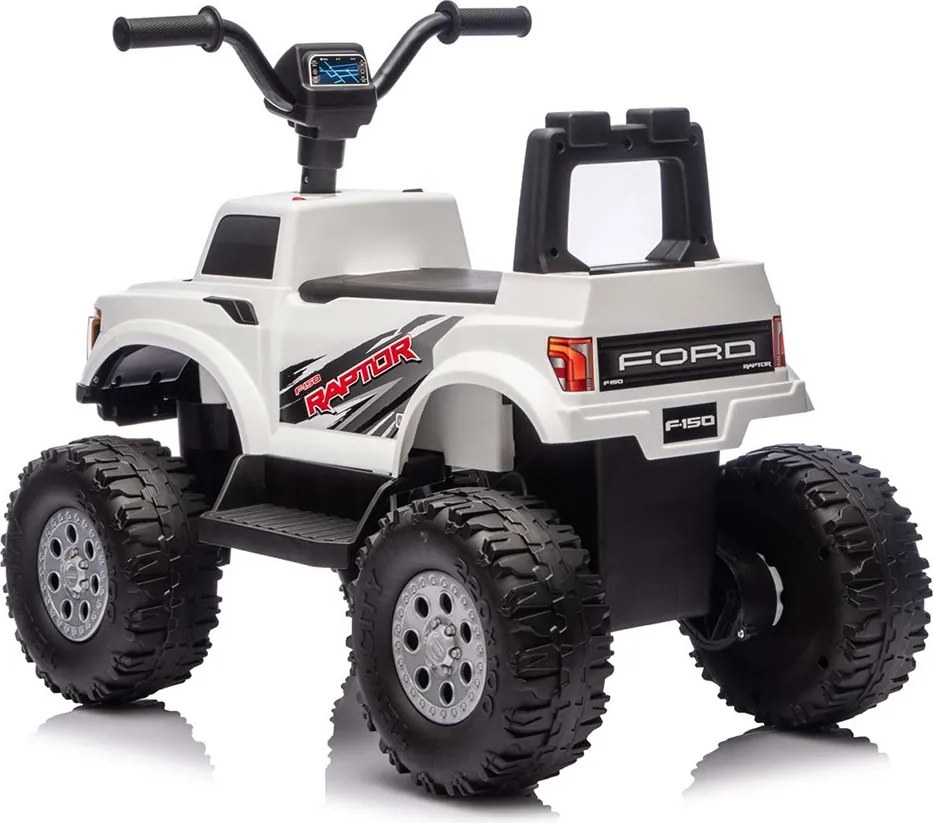 Elektrická čtyřkolka Milly Mally Ford F-150 Raptor white