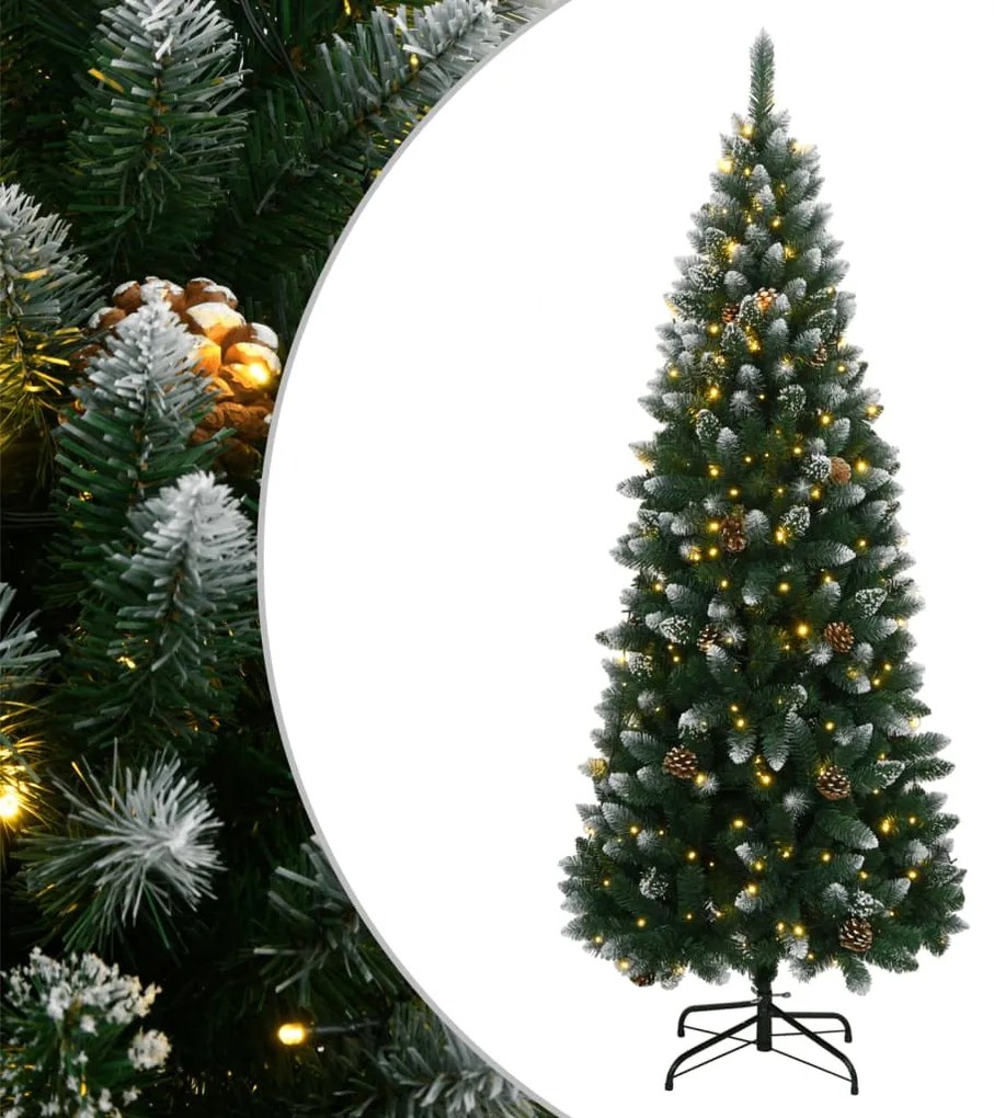 Umělý vánoční stromek se 150 LED 150 cm 3315749