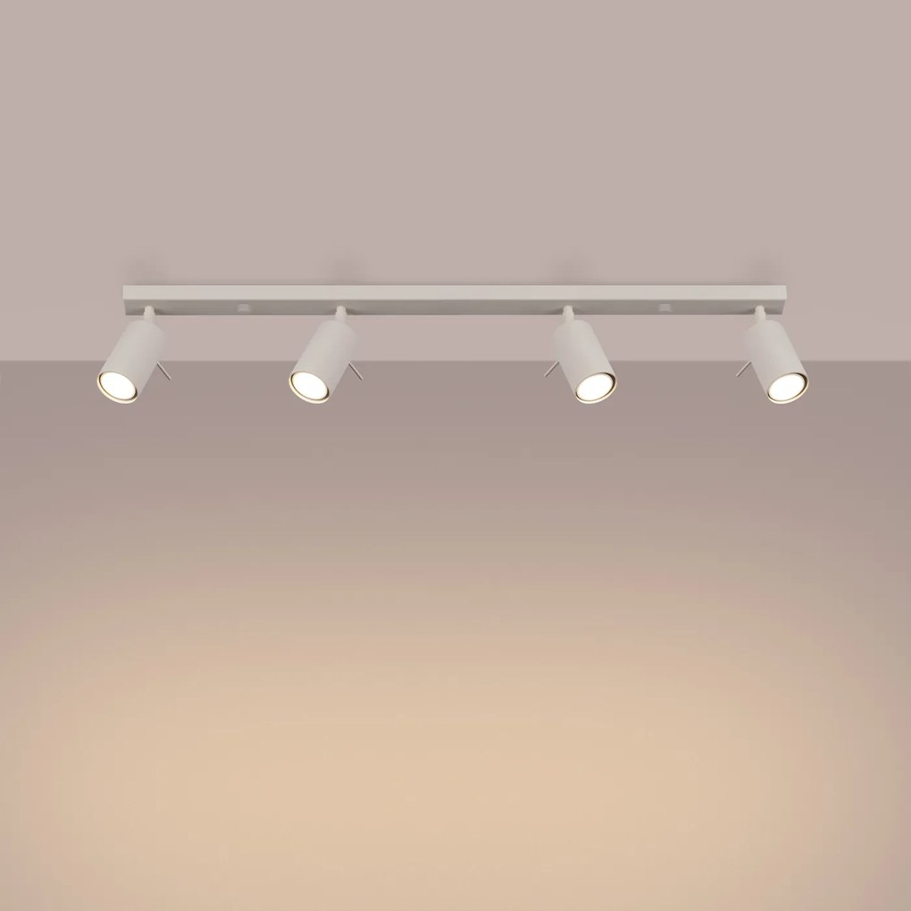 Sollux Lighting Stropní svítidlo RING 4L béžové