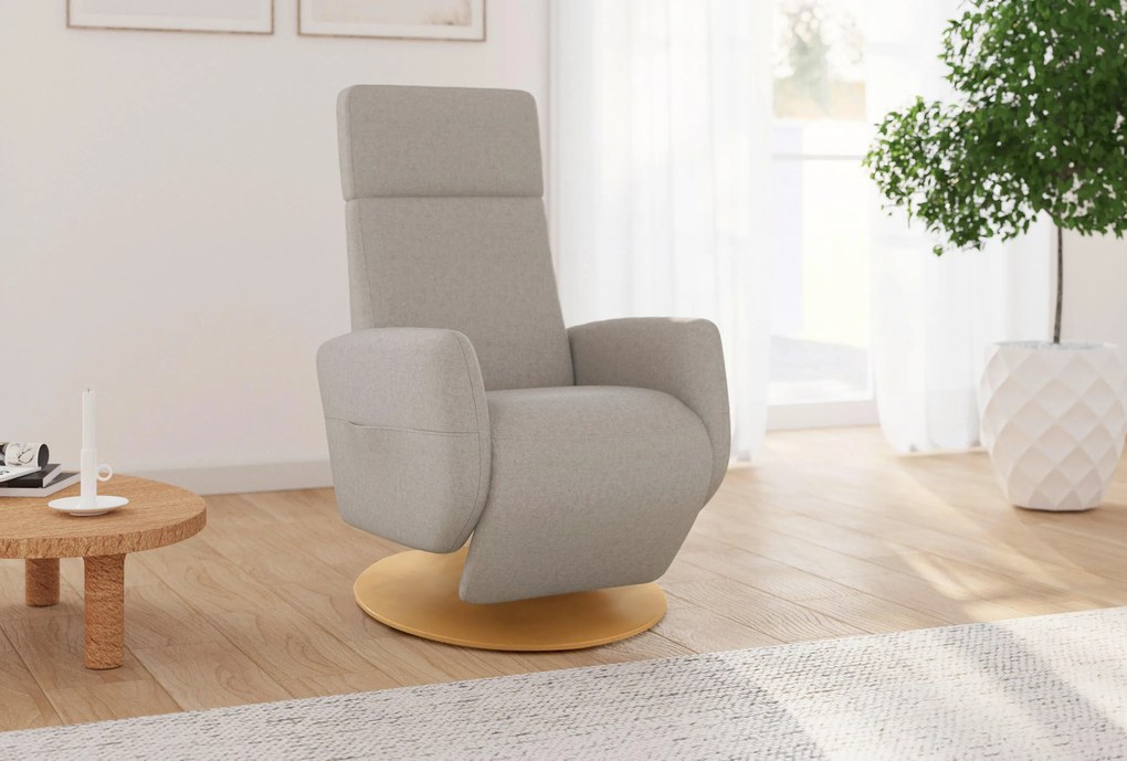 XXXLutz RELAXAČNÍ KŘESLO, textil, šedohnědá Sit & More - Online Only křesla & taburety - 0001440161G4
