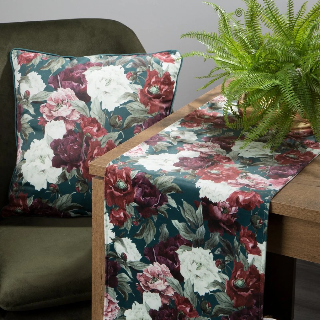 UBRUS VELVET 2 35X180 CM VZOROVANÝ