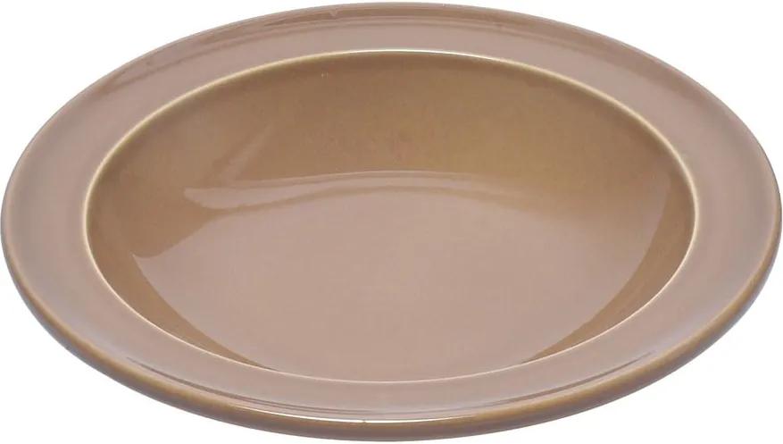 Béžový polévkový talíř Emile Henry, ⌀ 22,5 cm