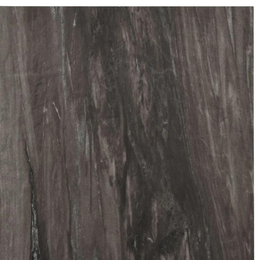 Samolepicí podlahové desky 55 ks PVC 5,11 m² tmavě šedé,  324665