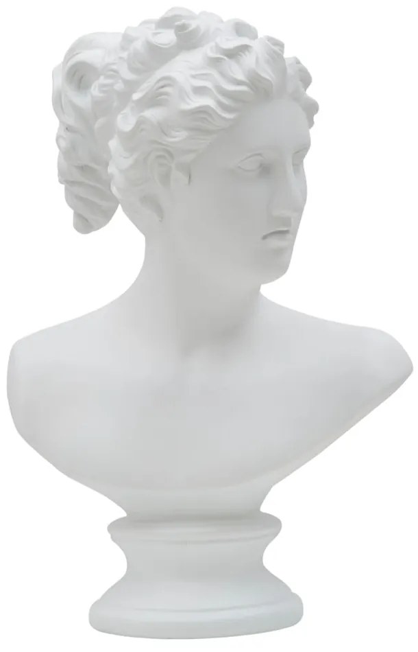 Bílá dekorativní soška Mauro Ferretti Roman Woman