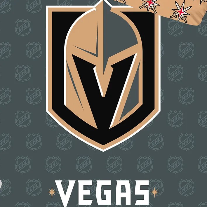 Hokejové povlečení NHL Vegas Golden Knights Shields Velikost: 135x200 + 80x80 cm