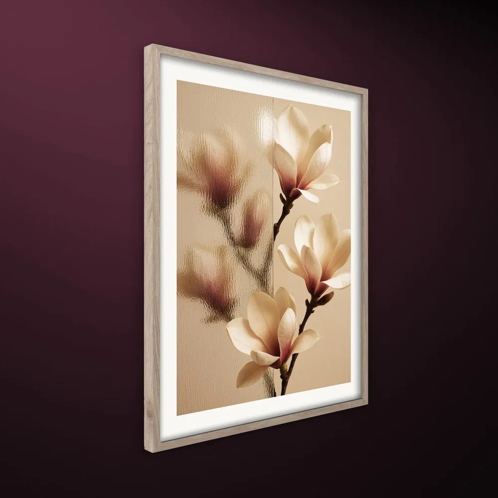 Tištěný obraz s rámem 50x70 cm Soft Magnolia – Styler