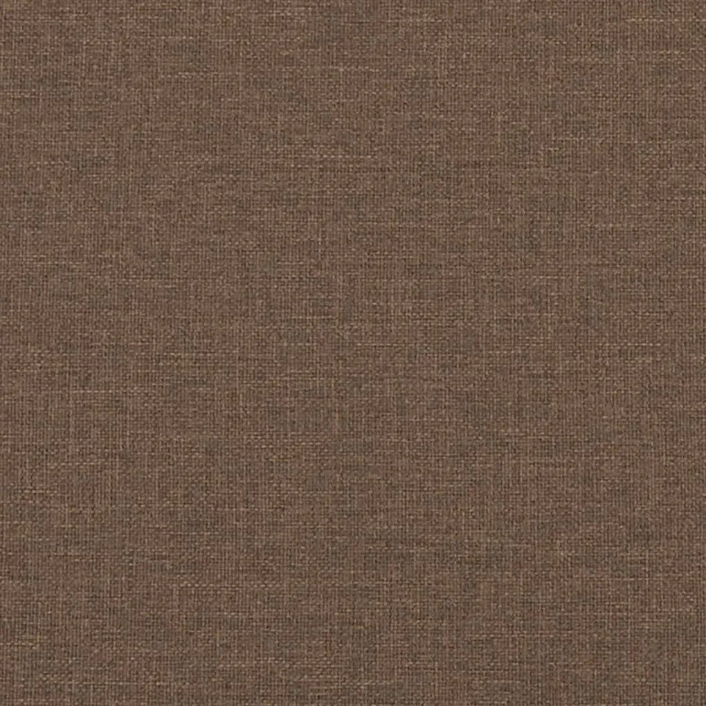 3místná pohovka hnědá 180 cm textil - Default Title