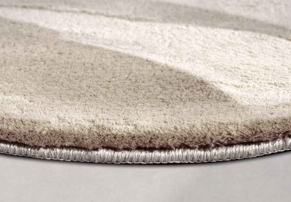 Villeroy & Boch Kusový koberec 106159 Beige kruh, 160x160 (průměr) kruh, béžová, ložnice