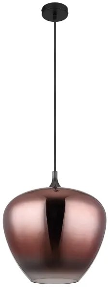 Globo 15548H2G - Lustr na lanku MAXY 1xE27/60W/230V měděná