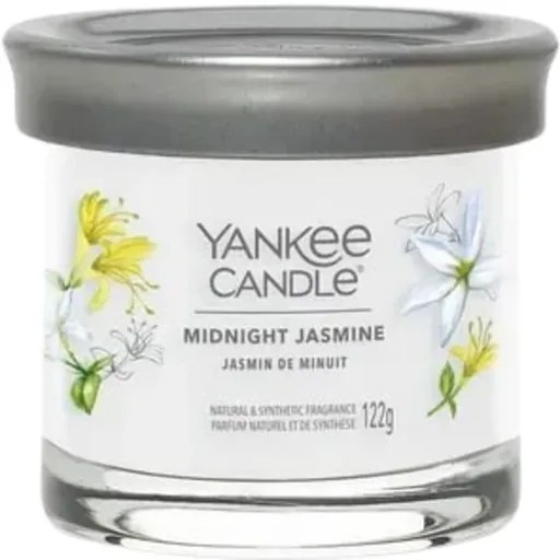Yankee Candle vonná svíčka Tumbler ve skle malá Signature Midnight Jasmine 122g