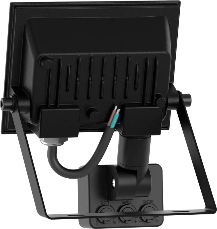 Mexen Luxpro+ LED reflektor s pohybovým senzorem, 10W, studená - 6500K, 1100 lm, černá - L236-010-65-70
