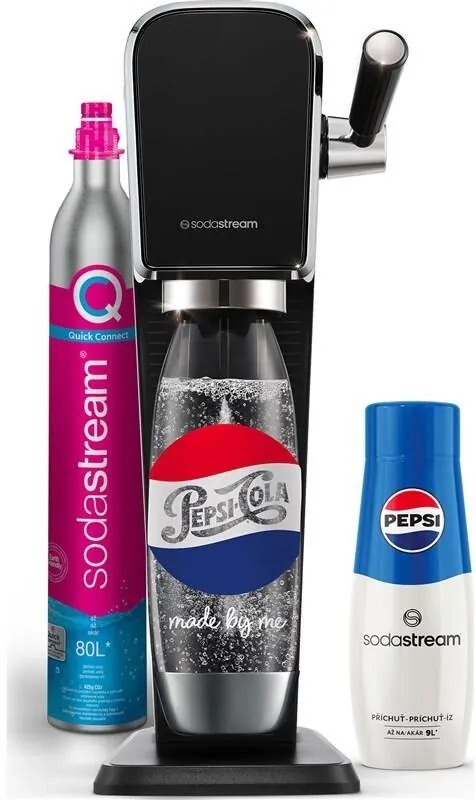 SodaStream Výrobník sody ART Black Pepsi Mpack