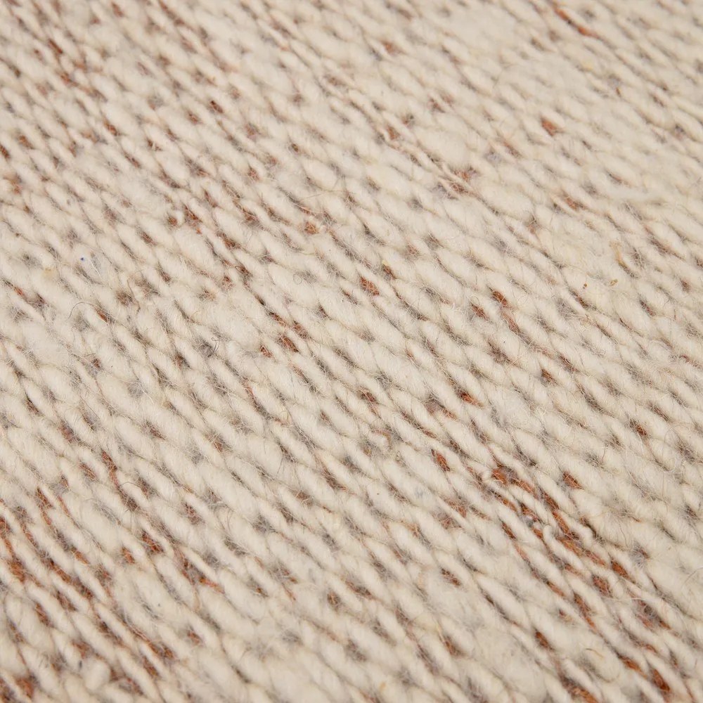 Krémový/v terakotové barvě ručně tkaný vlněný koberec 160x230 cm Lima Rust – Asiatic Carpets