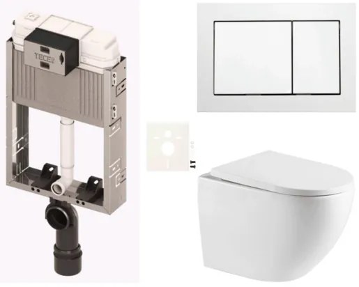 Závěsný wc set k zazdění SAT SIKOTZREX67B