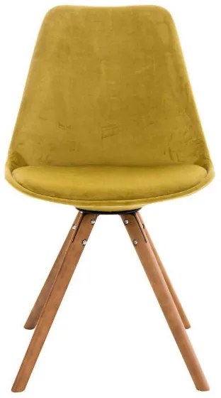 Židle Annarita žlutá