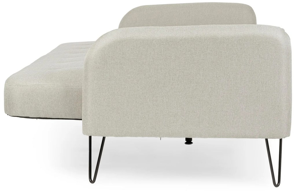 BIZZOTTO Rozkládací pohovka BRIDJET 200 cm béžová 0735238