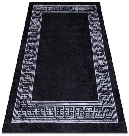 Dywany Luszczow Dětský kusový koberec MIRO 51223.807 pratelný  Mramor, řecký protiskluz, černý / bílá Rozměr koberce: 140 x 190 cm