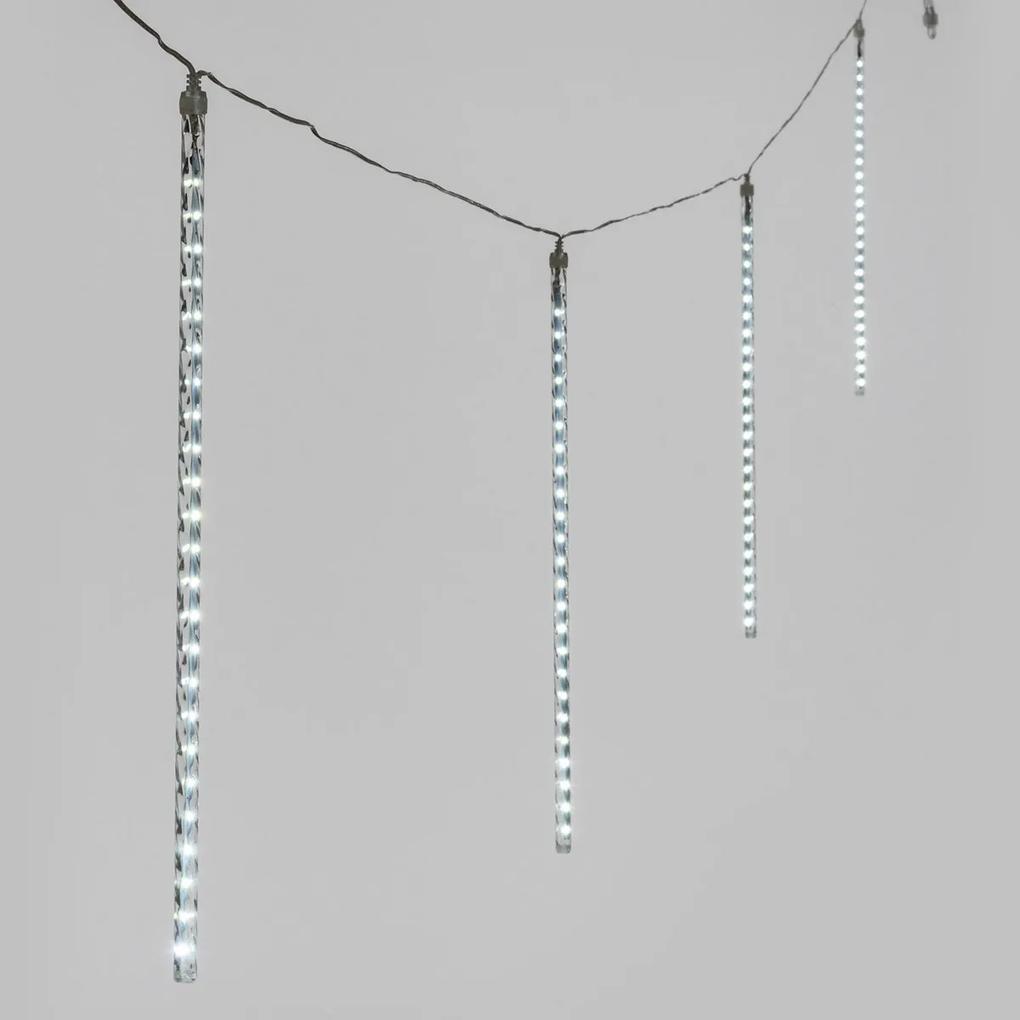 Řetěz padající kapky 10480, 10 trubic 50 cm s 480 LED studená bílá