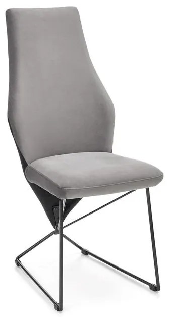 HALMAR K485 židle šedá