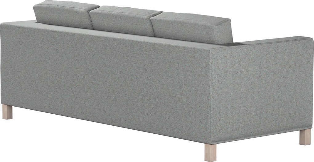 Potah na pohovku IKEA Karlanda 3-místná nerozkládací, krátký barva modrá látka pletený vzor