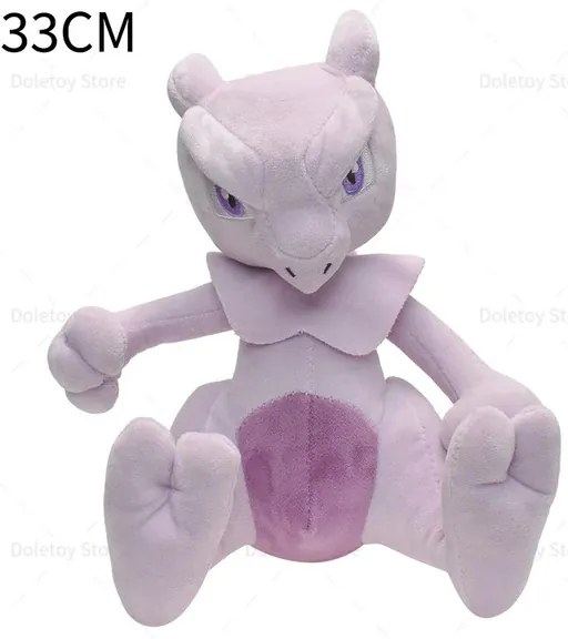Plyšové postavičky z pohádky "Pokémon" IV Barva: Mewtwo c