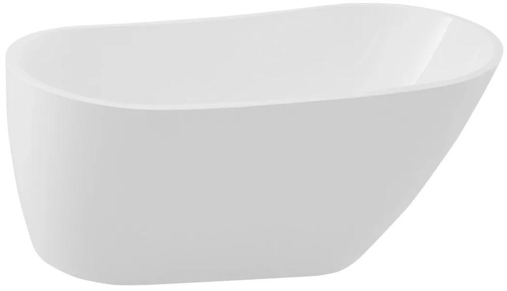 Aqualine TISA volně stojící vana, 150x75 cm, bílá