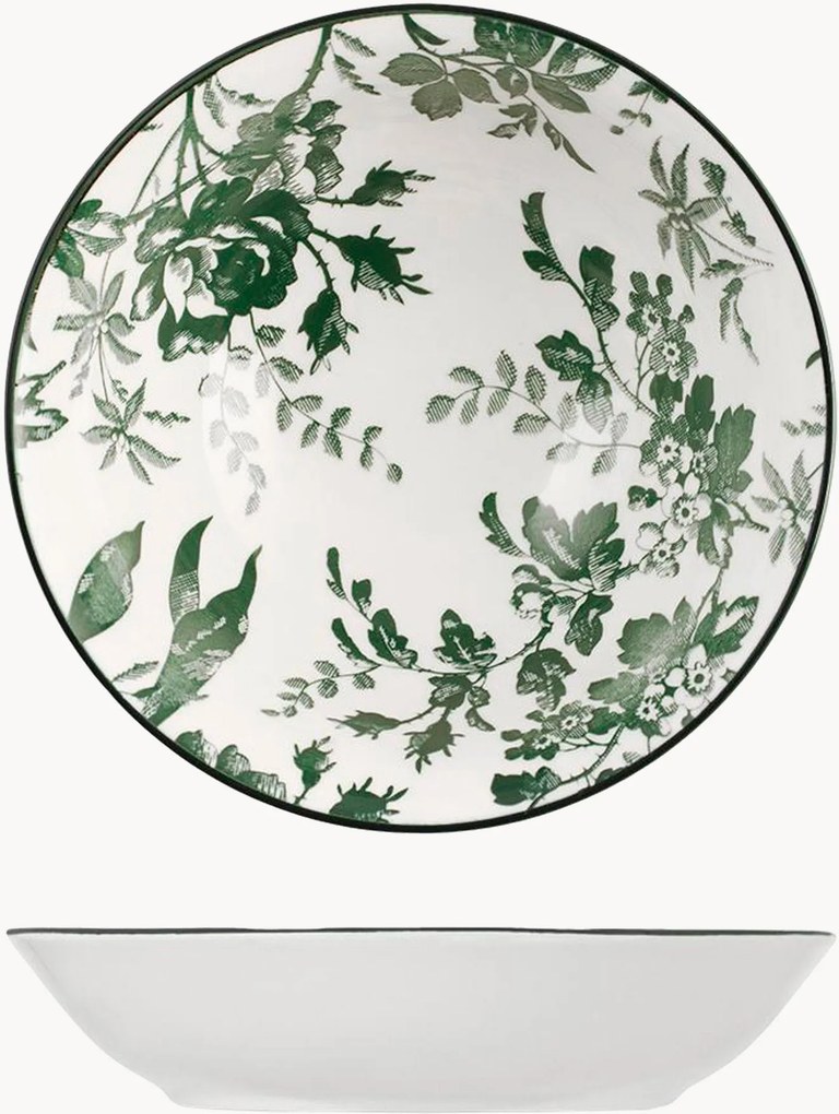 Sada hlubokých talířů z porcelánu Margaret, 6 dílů