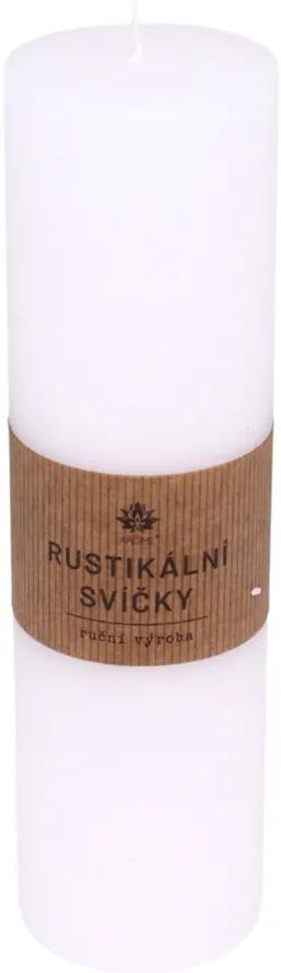 ARÔME Rustikální svíčka 300 g Barva: bílá
