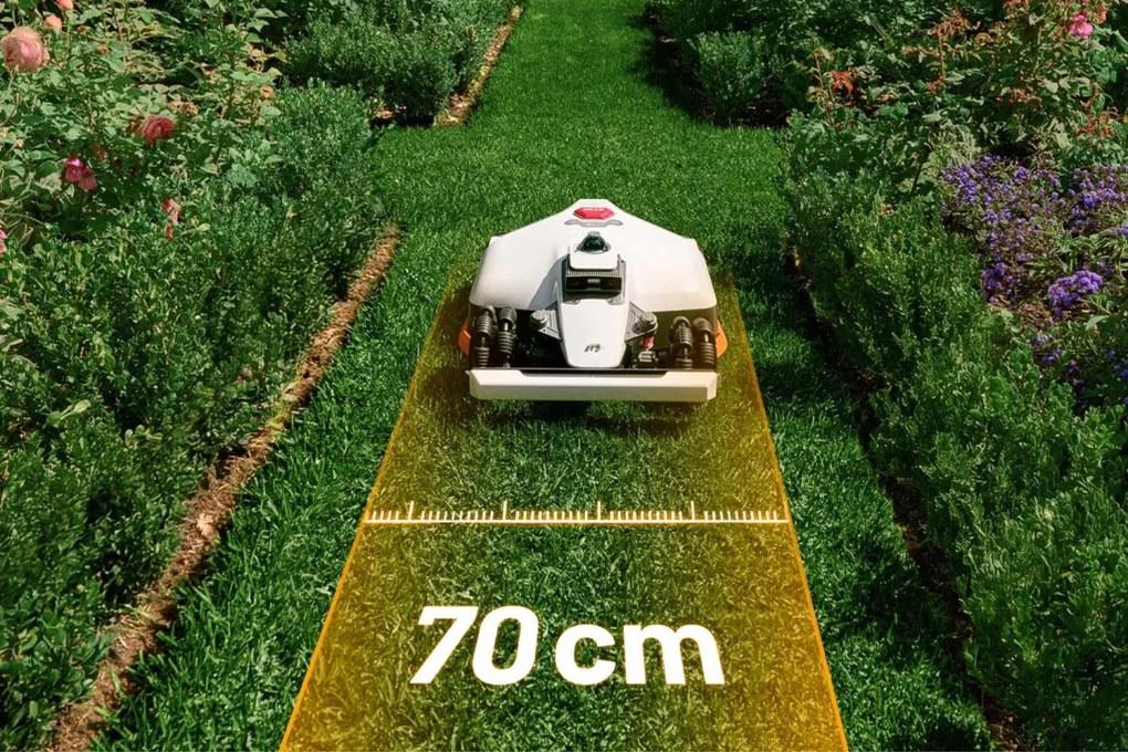 Mammotion LUBA 3 AWD 5000 LiDAR 360°+netRTK+AI-Vision robotická sekačka - 5000m2, sklon až 80%, Wifi/Bluetooth, + 4G data 3roky ZDARMA