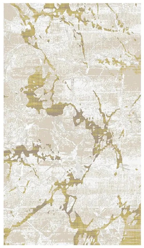 Koberec Frisee Troy 1,4/1,9 Nm 101-775  béžová/zlatá
