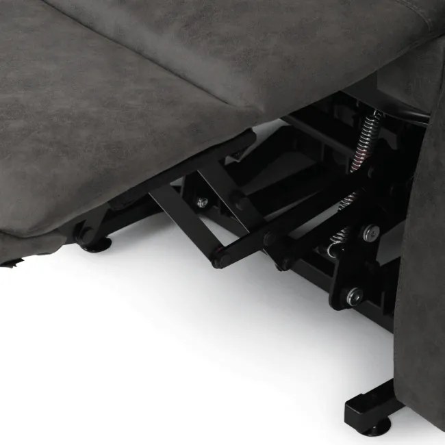 Polohovací křeslo černé, elektrické TV-L8904 BK3