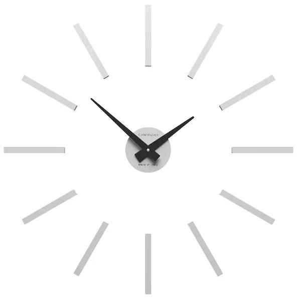 Designové hodiny 10-301 CalleaDesign 62cm (více barev) Barva grafitová (tmavě šedá)-3 - RAL9007
