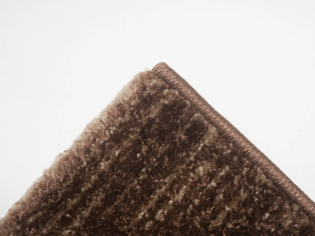 Spoltex, Kusový koberec Florida brown 9828, 120x170, hnědá, chodba / předsíň