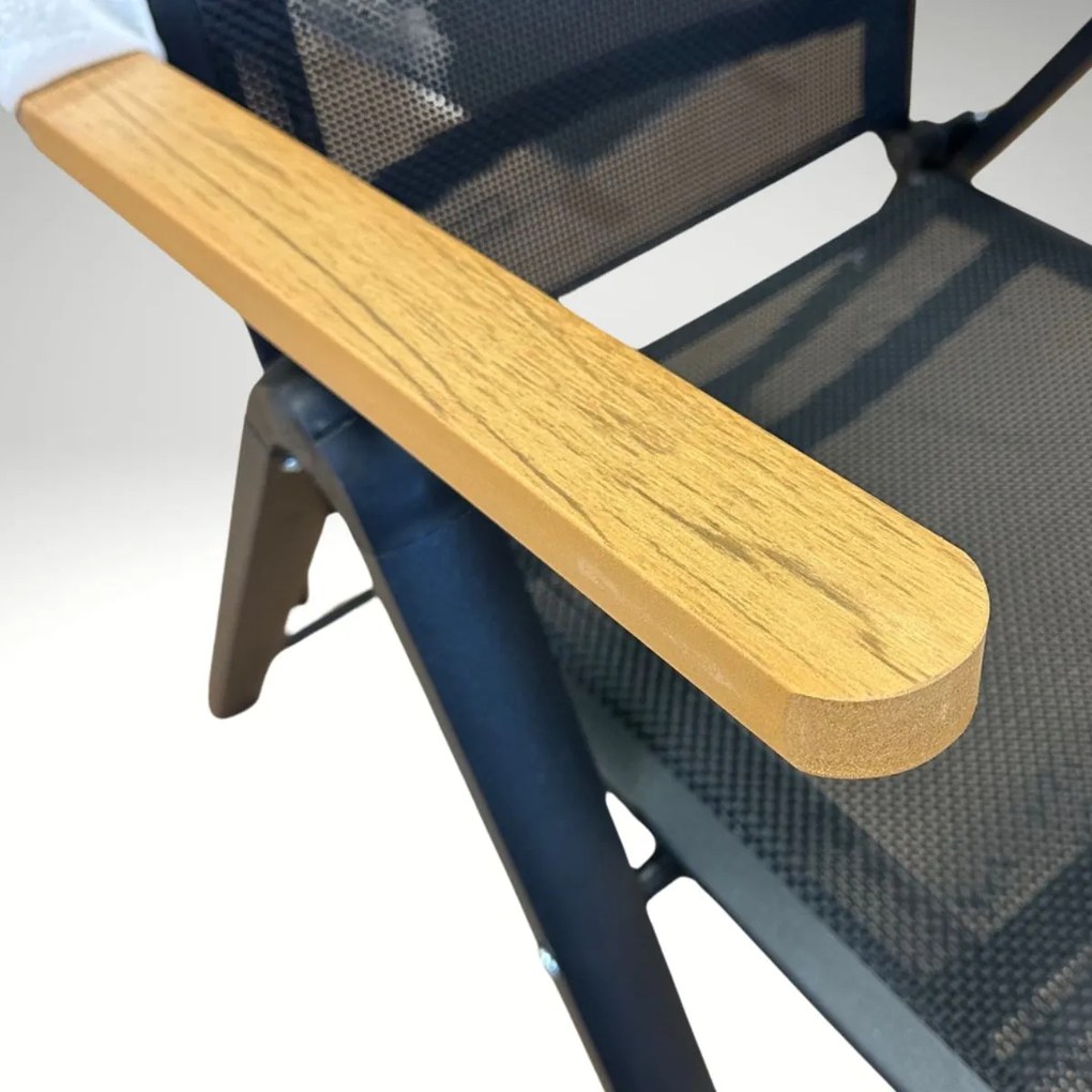 Vikio Zahradní jídelní set 190x90 pro 6 osob přírodní VZS211P6